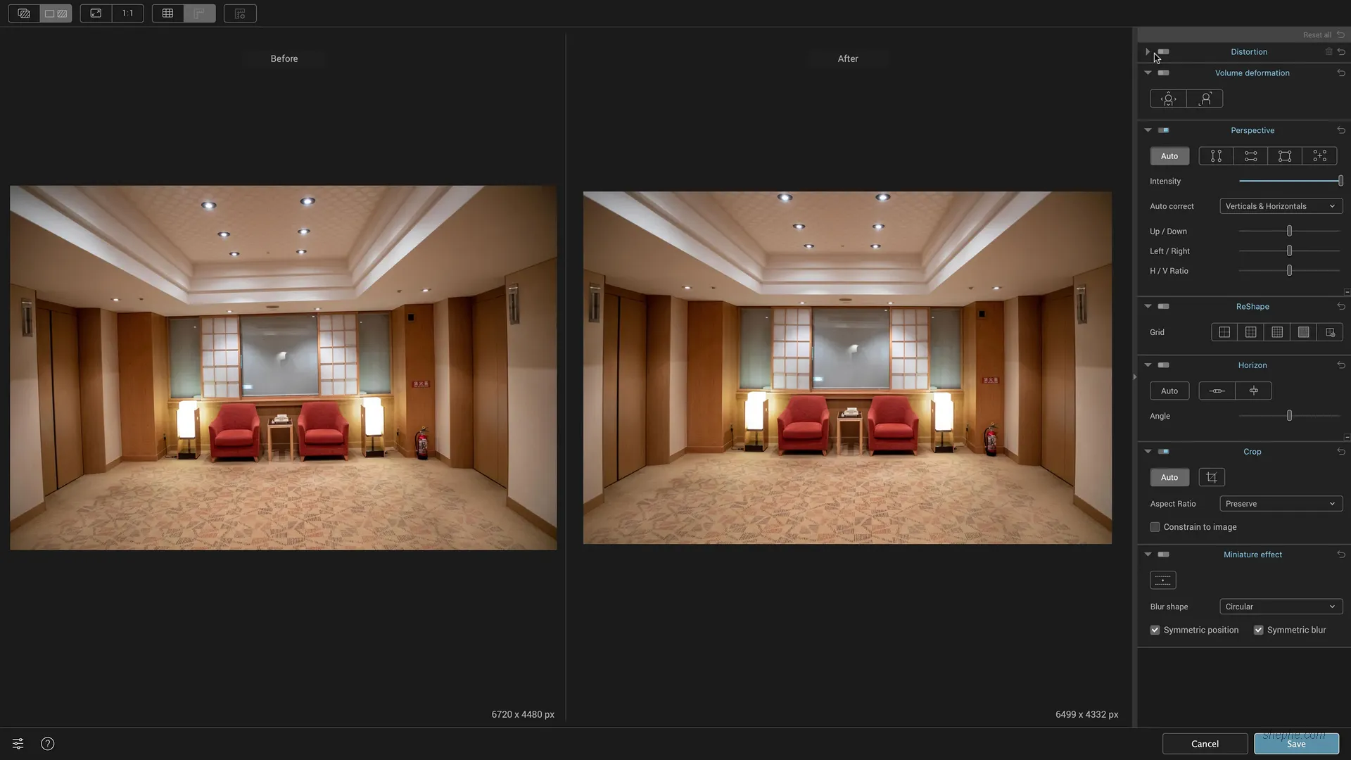 专业图像几何透视校正软件 DxO ViewPoint v5.6